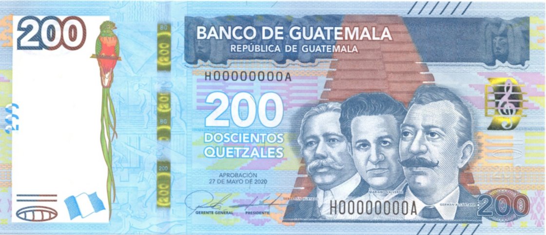 Nuevo billete de Q200: cuáles son sus nuevas características