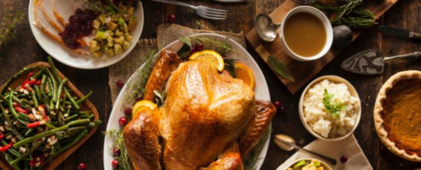 Los elementos más populares en la cena de Thanksgiving