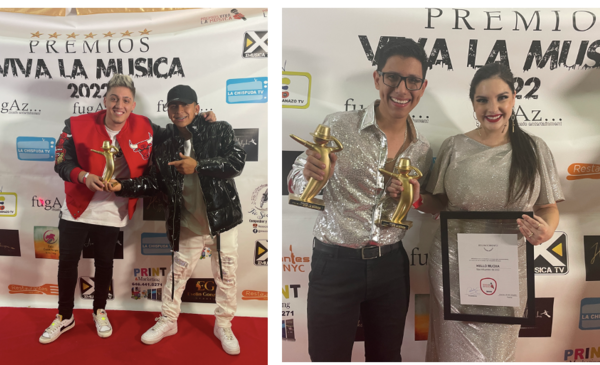 Artistas e influencers chapines ganadores de Premios Viva la Música en ...